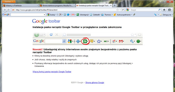 Google Toolbar for Firefox | IT History Society